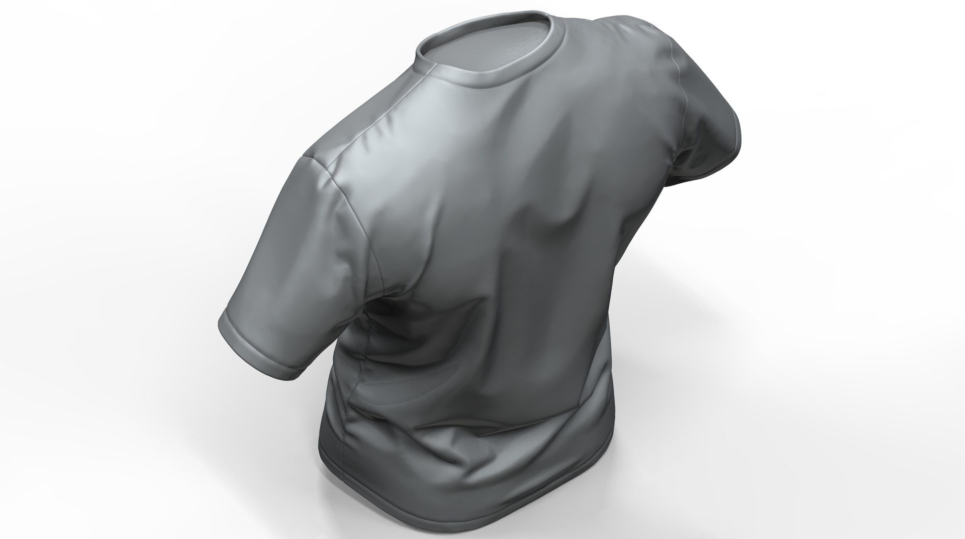 3D Zbrush T-shirt - TurboSquid 1649452