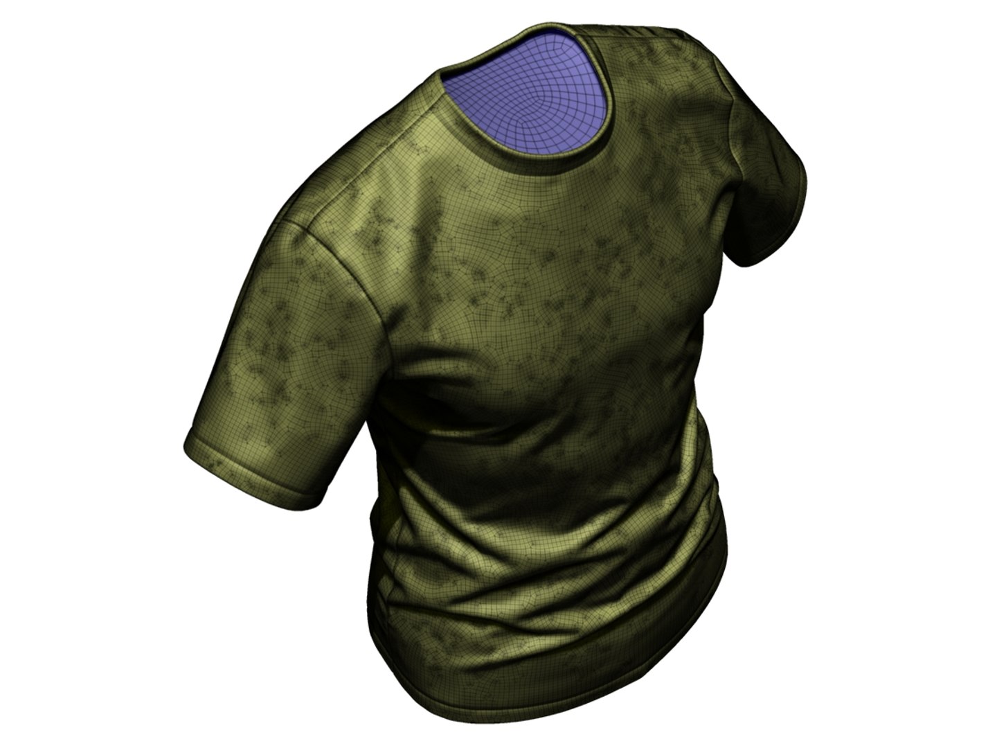 3D Zbrush T-shirt - TurboSquid 1649452