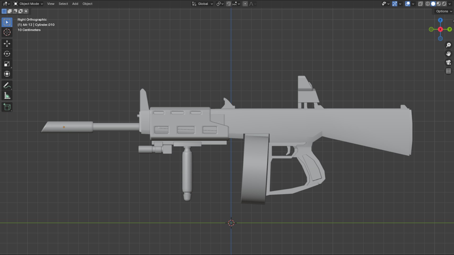 3D AA-12 Custom - TurboSquid 2187196