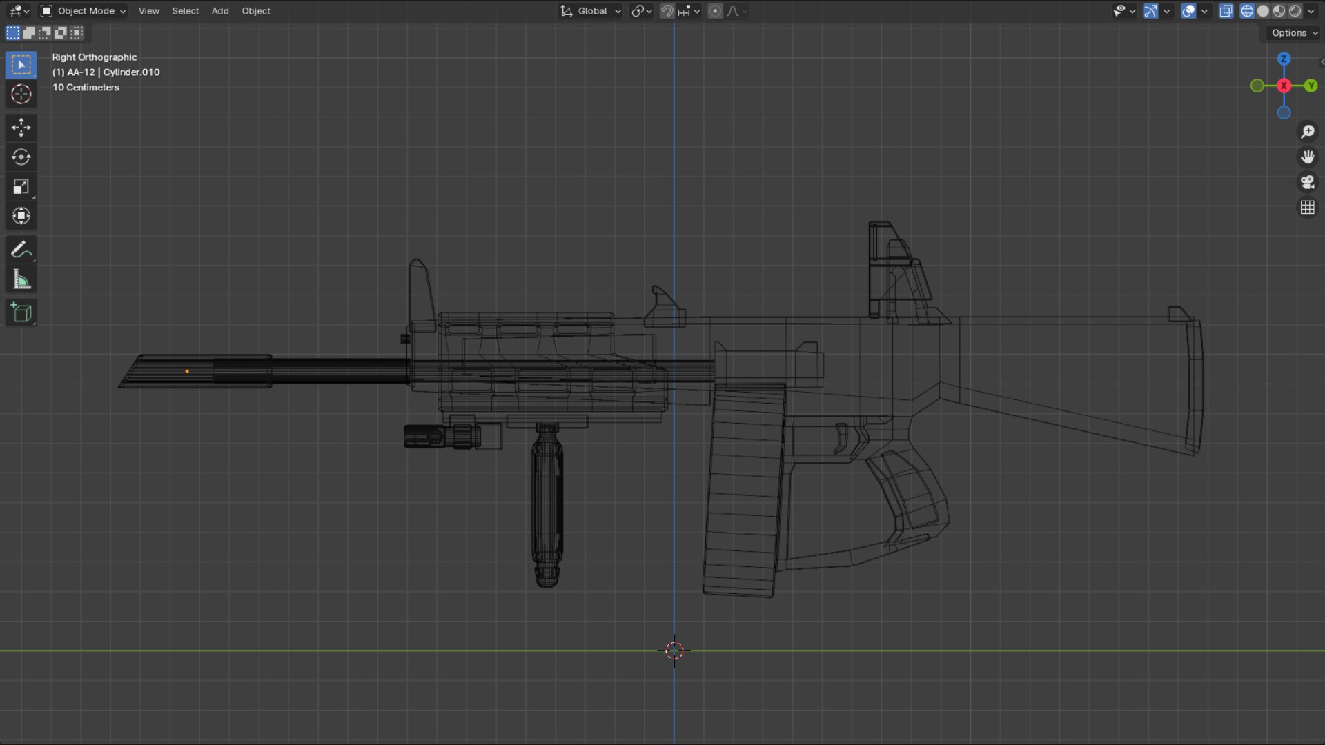 3D AA-12 Custom - TurboSquid 2187196