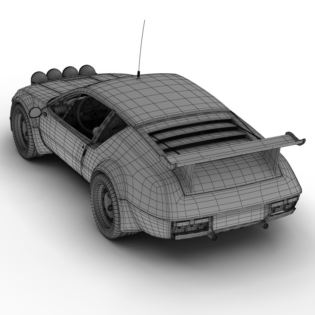 Renault Alpine A310 3d Model