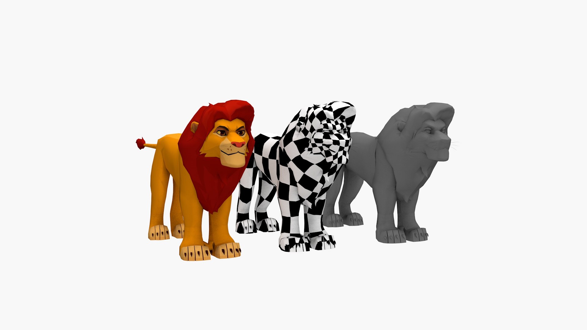 Simba Raise 3D - TurboSquid 2388211