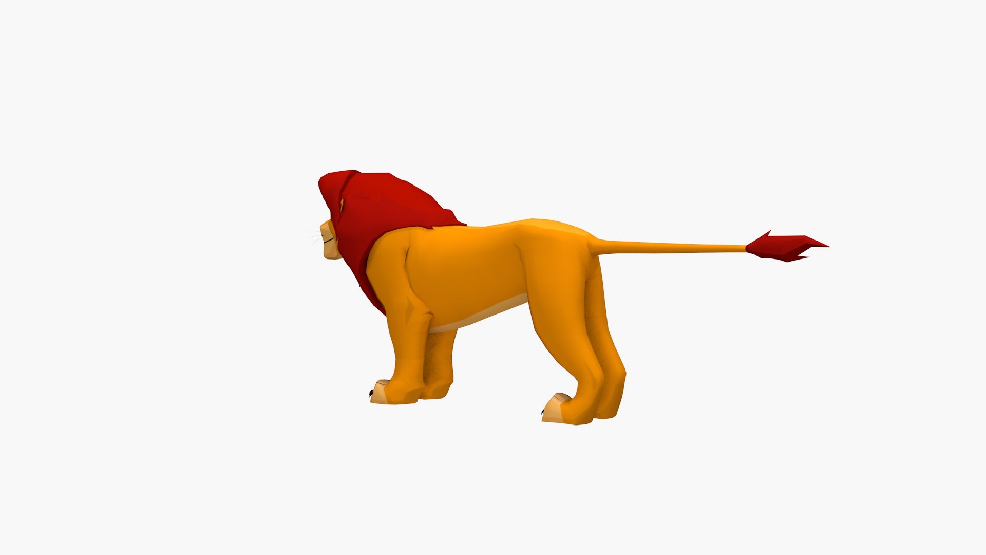 Simba Raise 3D - TurboSquid 2388211