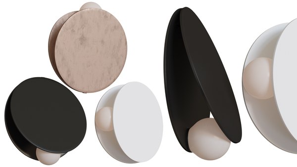 modelo 3d Fabbian Sconte Akoya F61 - TurboSquid 2392360