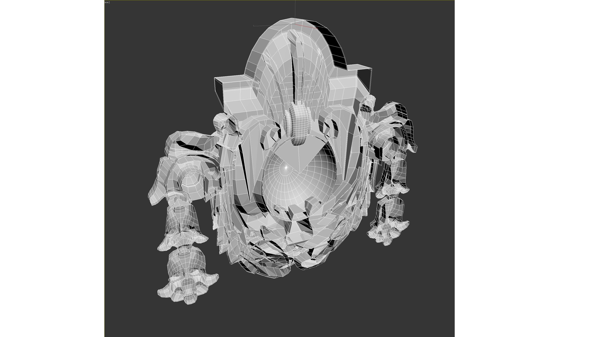 Custom Made Cartouche Baroque Architecture Detail 3D Model - TurboSquid ...