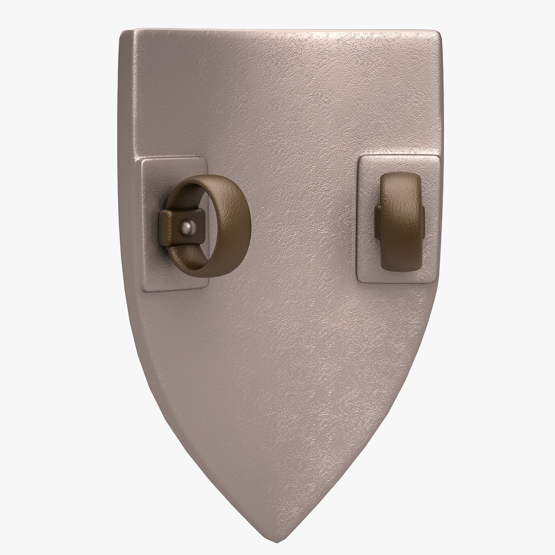 shield barbarian 3d model