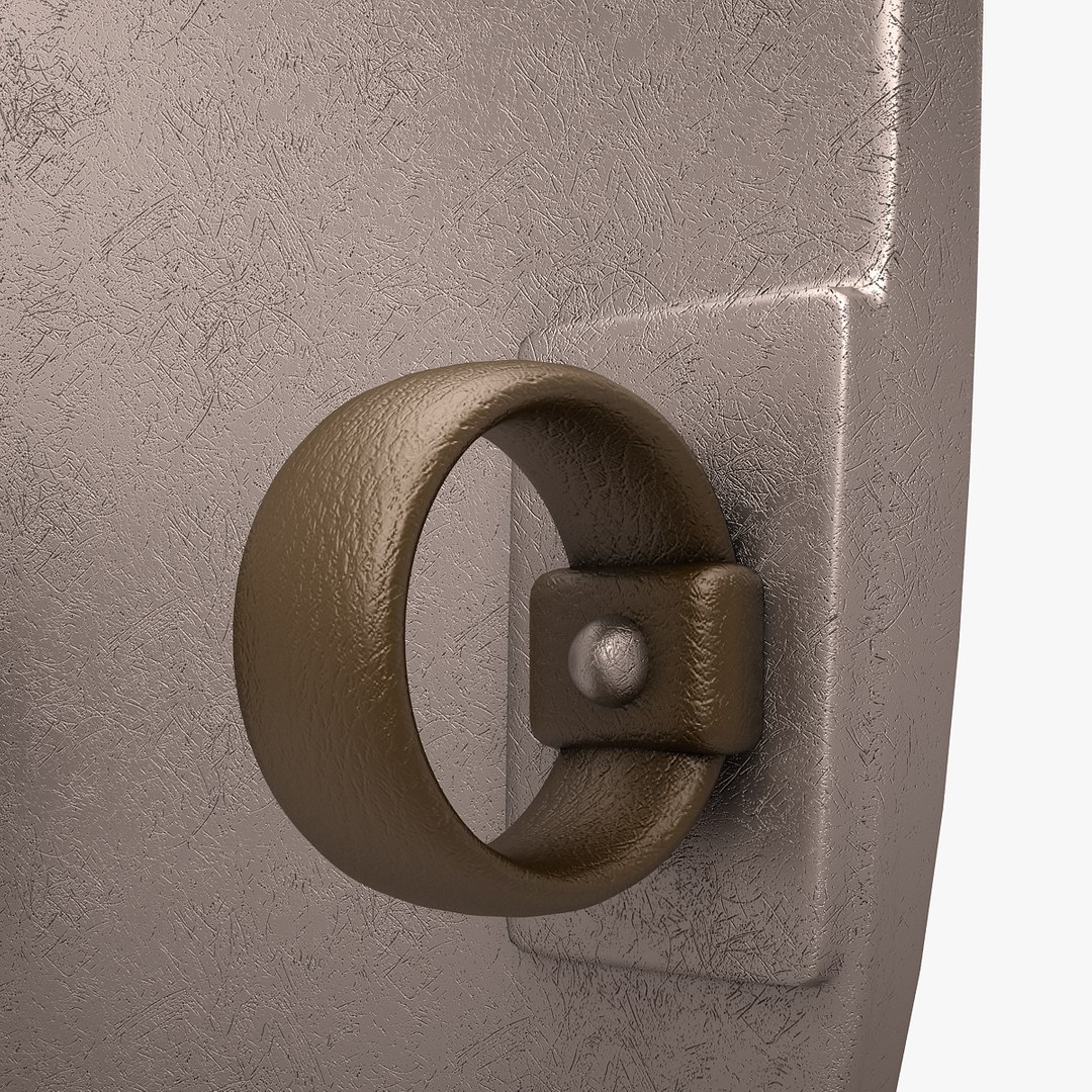 shield barbarian 3d model