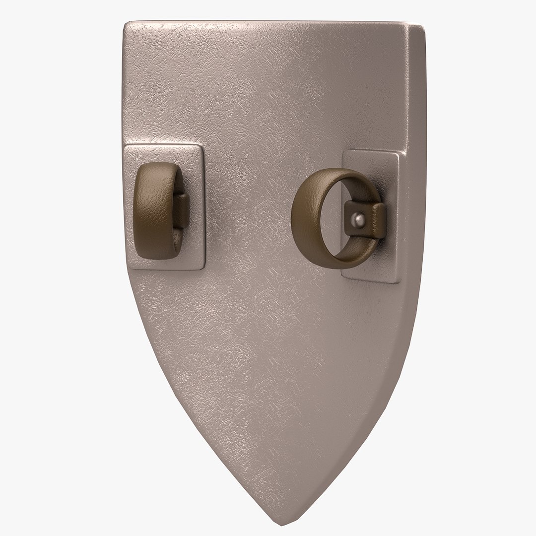 shield barbarian 3d model