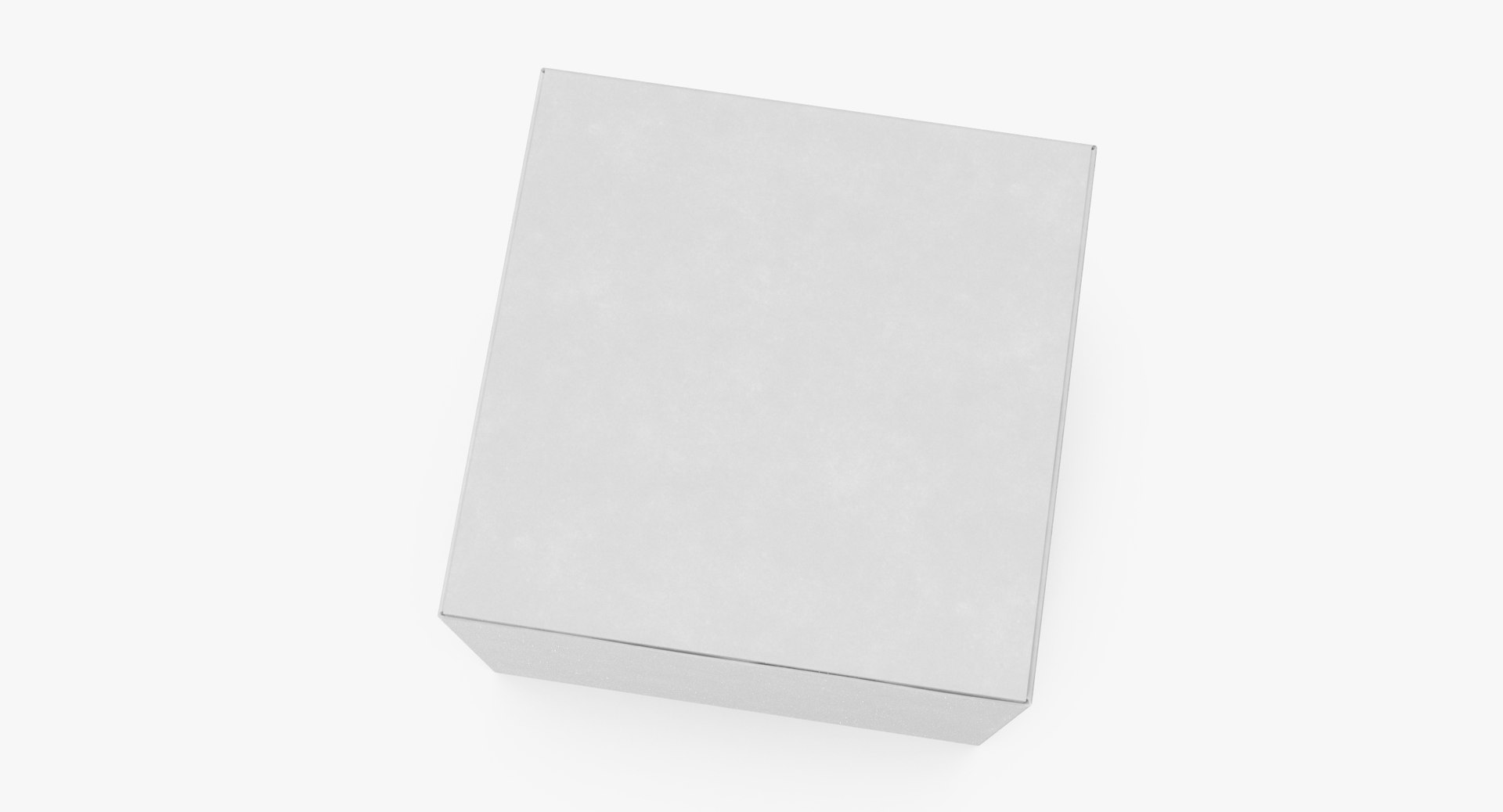 3d Model Cardboard Food Box 01