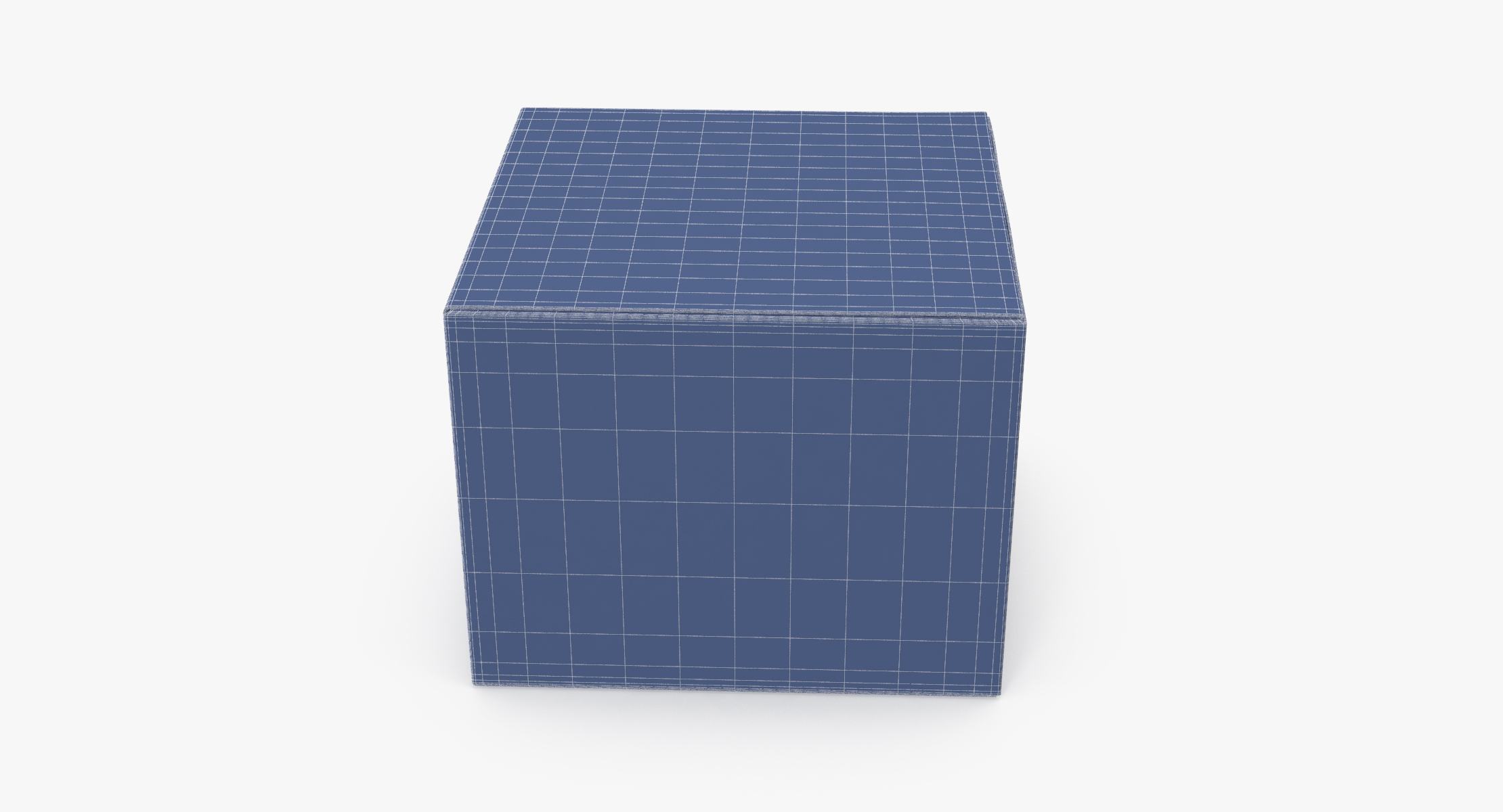 3d model cardboard food box 01