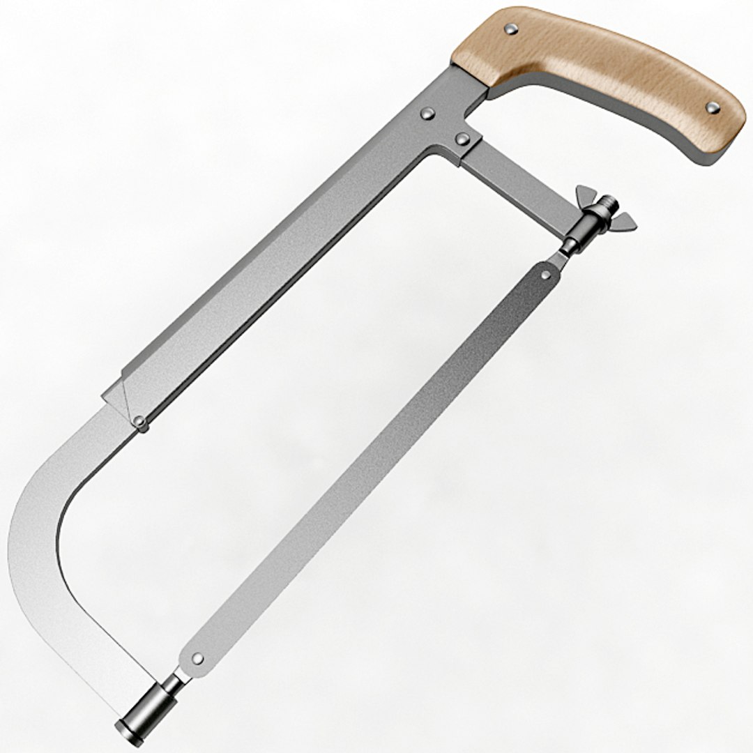 Hacksaw materials 3D model - TurboSquid 1300725