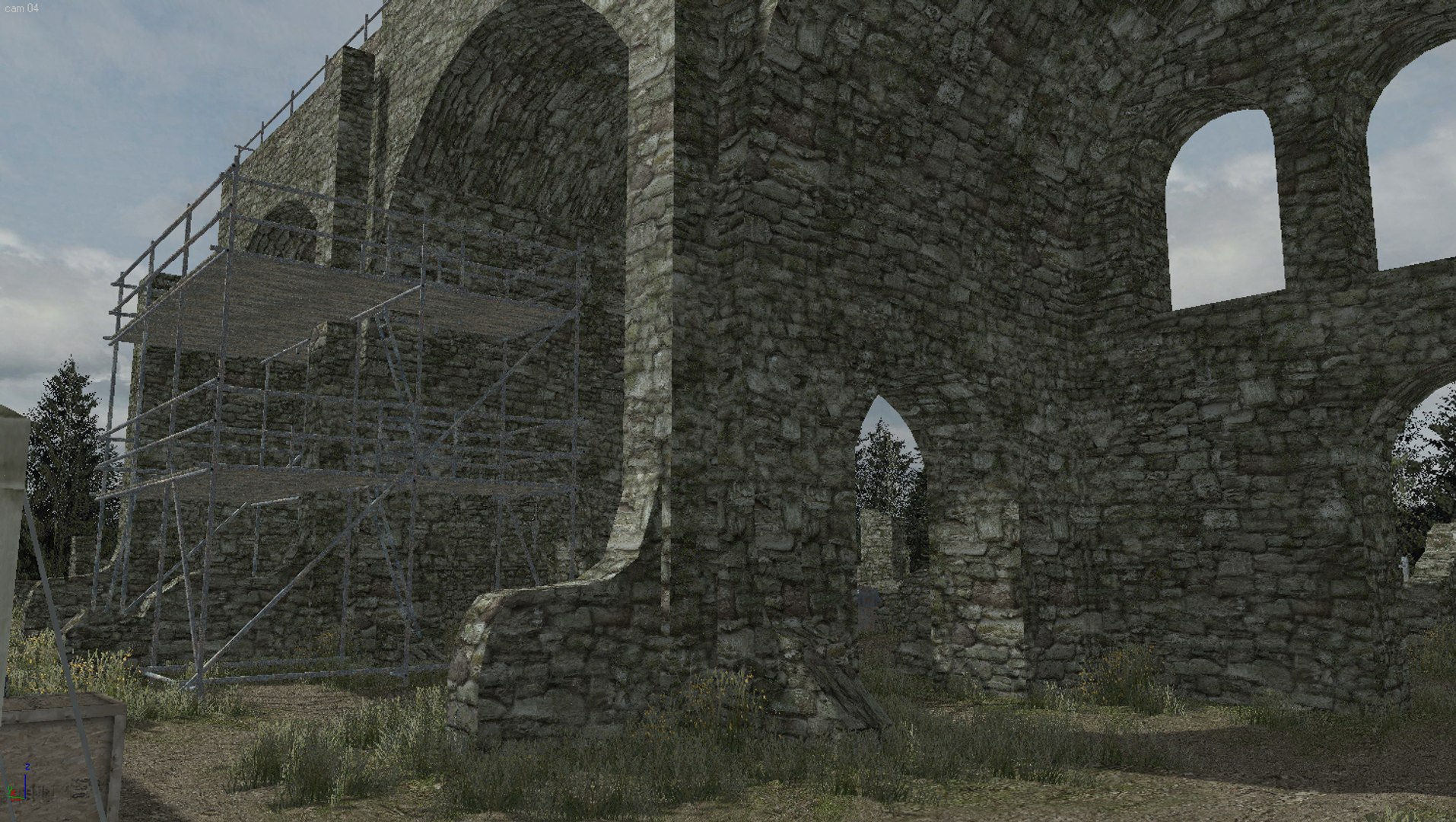 Deathmatch Ruins 3d 3ds