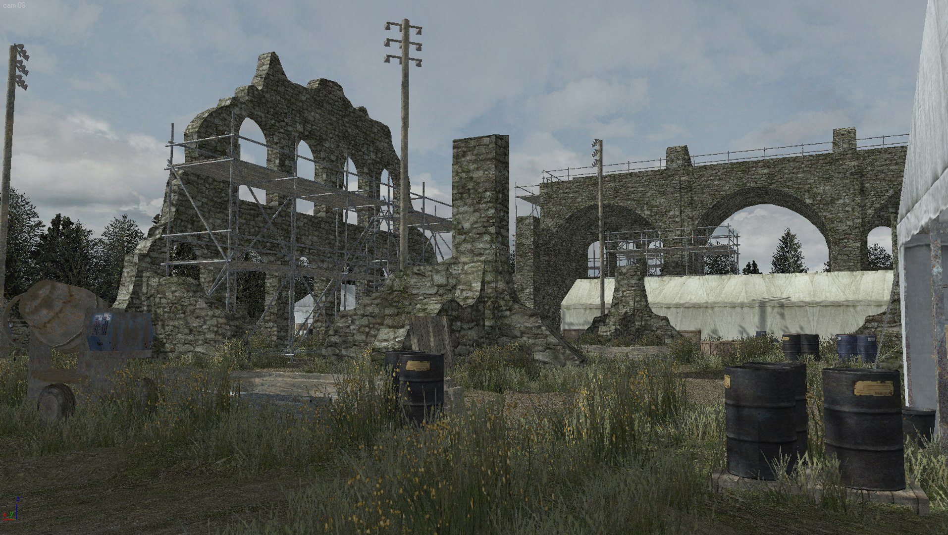Deathmatch Ruins 3d 3ds