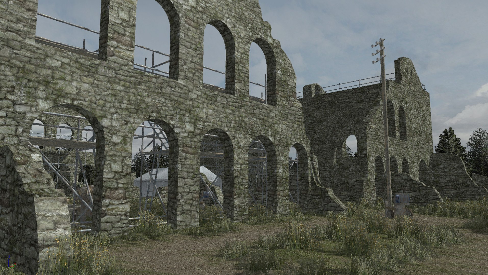 Deathmatch Ruins 3d 3ds