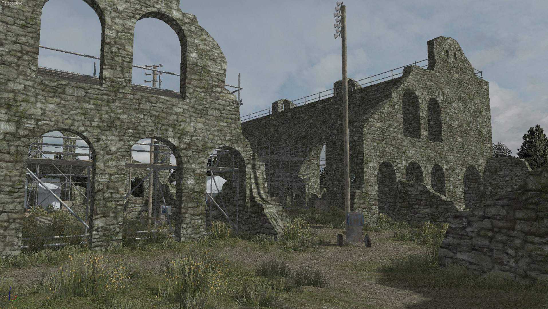 Deathmatch Ruins 3d 3ds