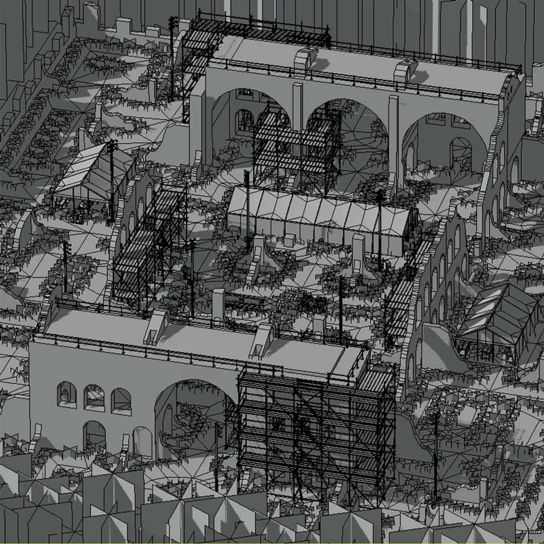 Deathmatch Ruins 3d 3ds
