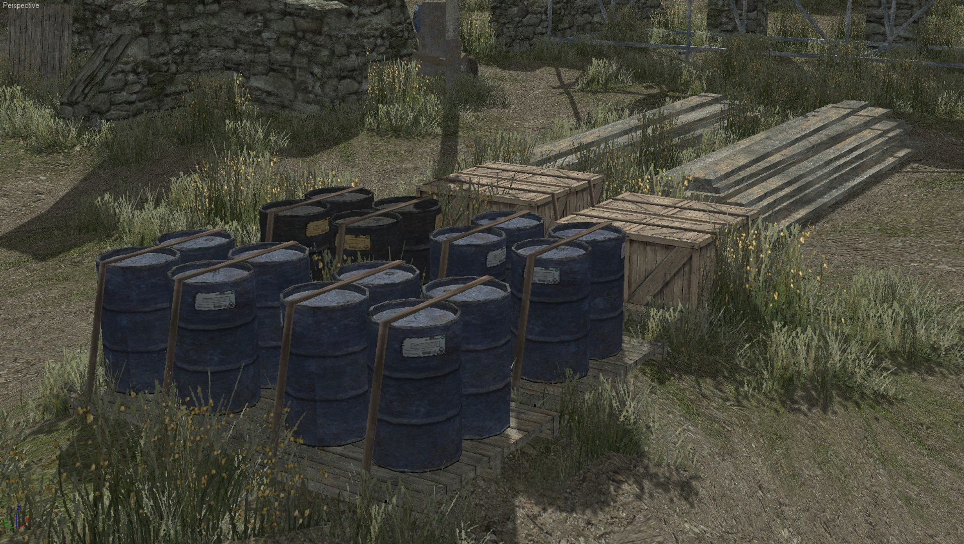Deathmatch Ruins 3d 3ds
