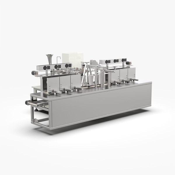 3D model Automatic Bag Packaging Machine - TurboSquid 2048517