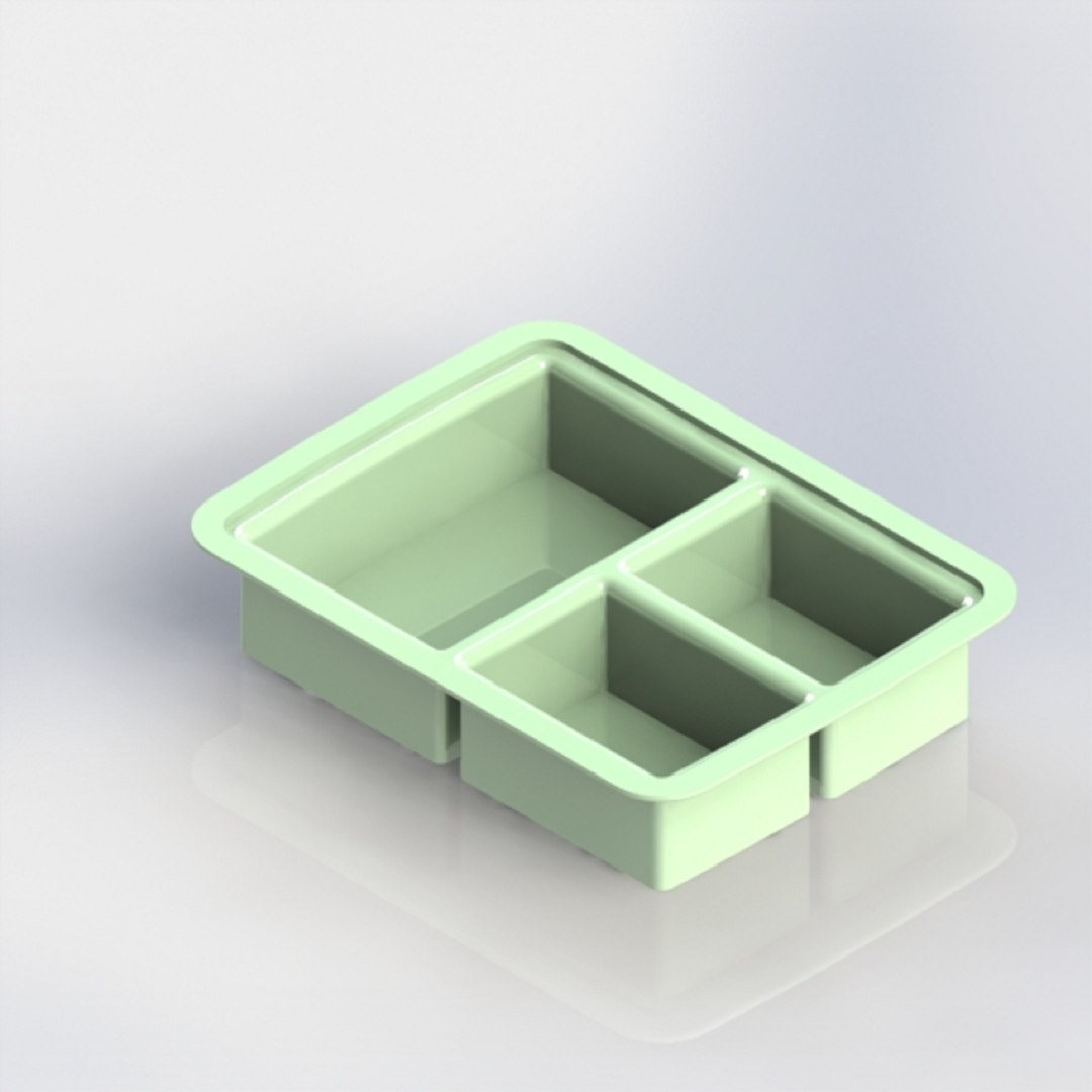 3D Lunchbox Model - High-Quality CAD 3D Printable Design 3D Model ...