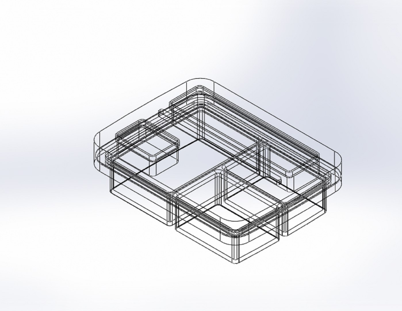 3D Lunchbox Model - High-Quality CAD 3D Printable Design 3D Model ...