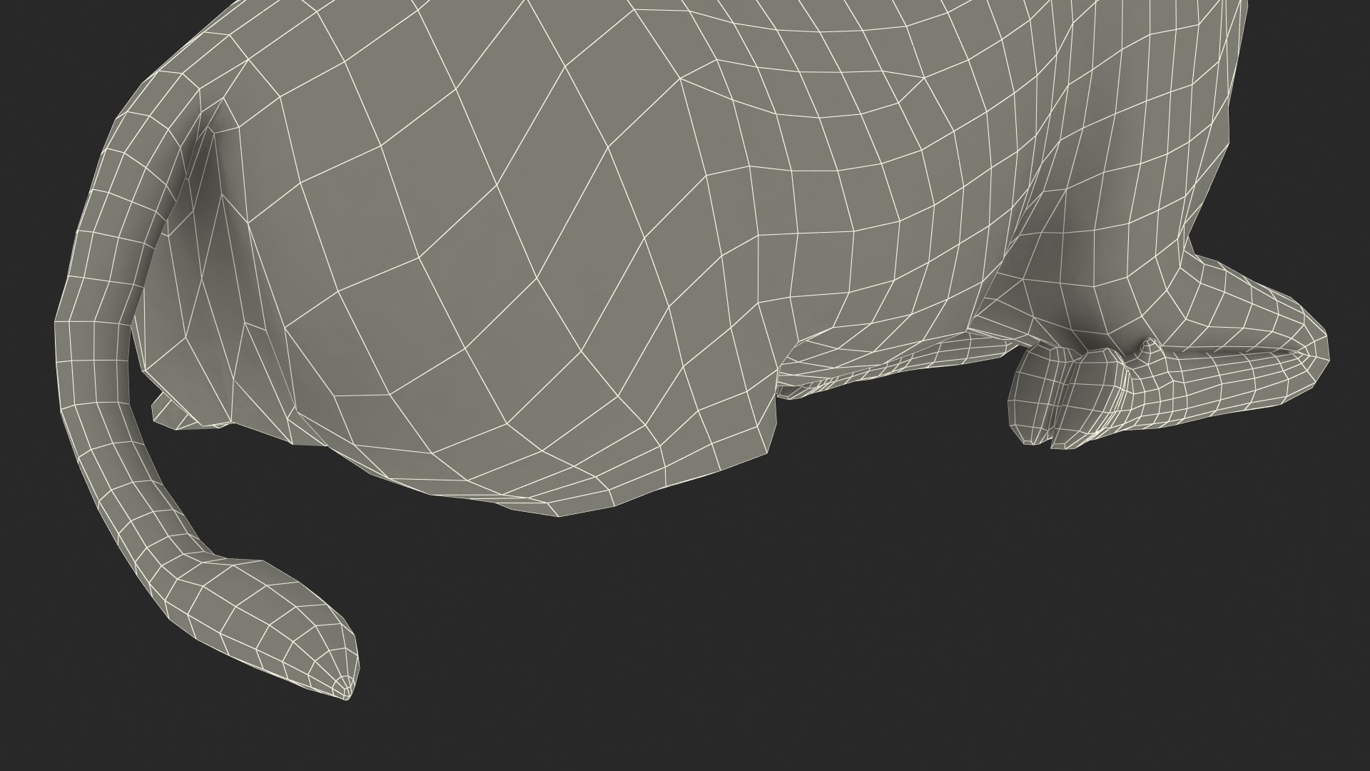 3D Cow Calf In Lying Pose Model - TurboSquid 2258829
