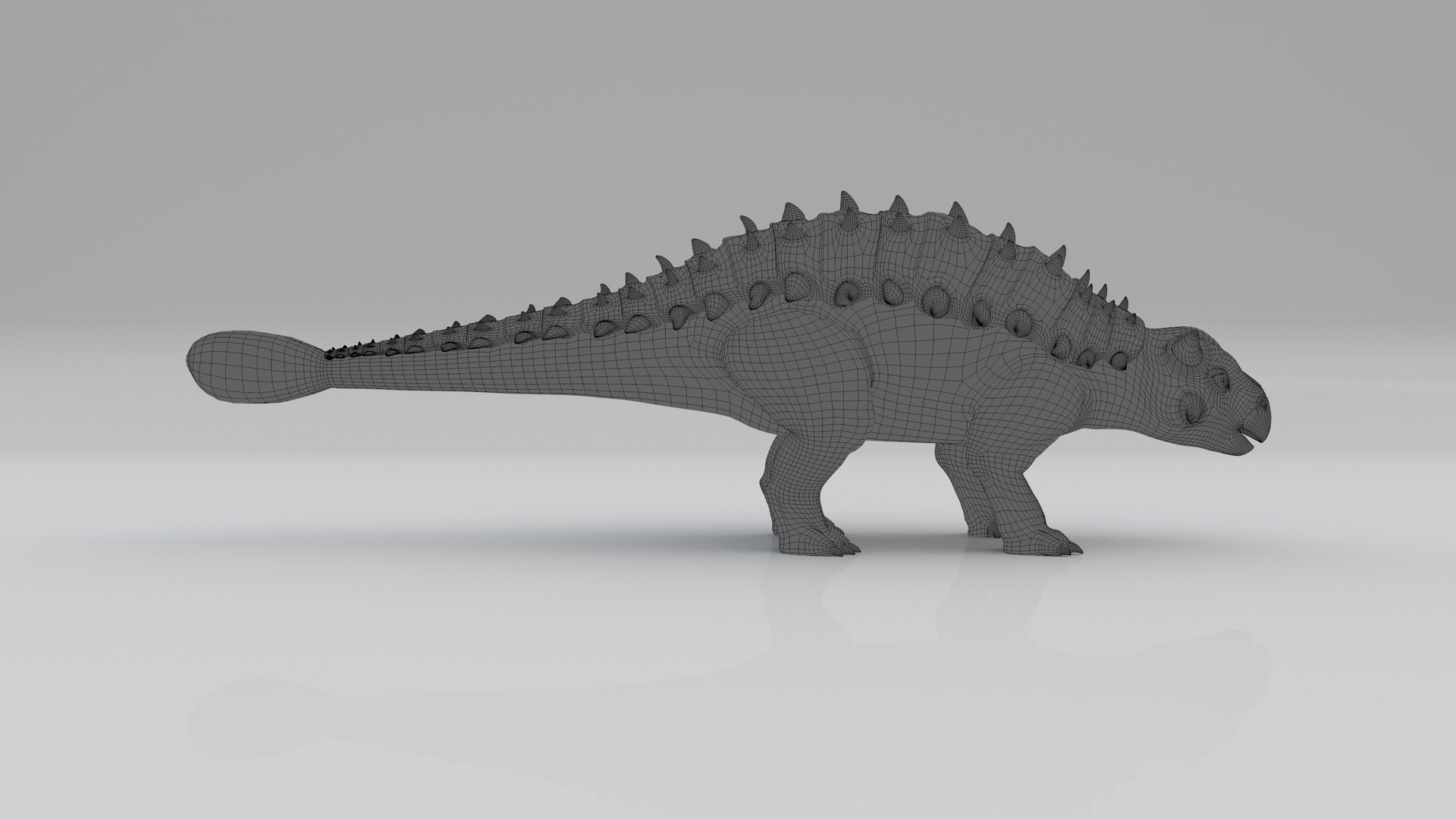 Ankylosaurus Dinosaur ANIMATED 3D - TurboSquid 1962730