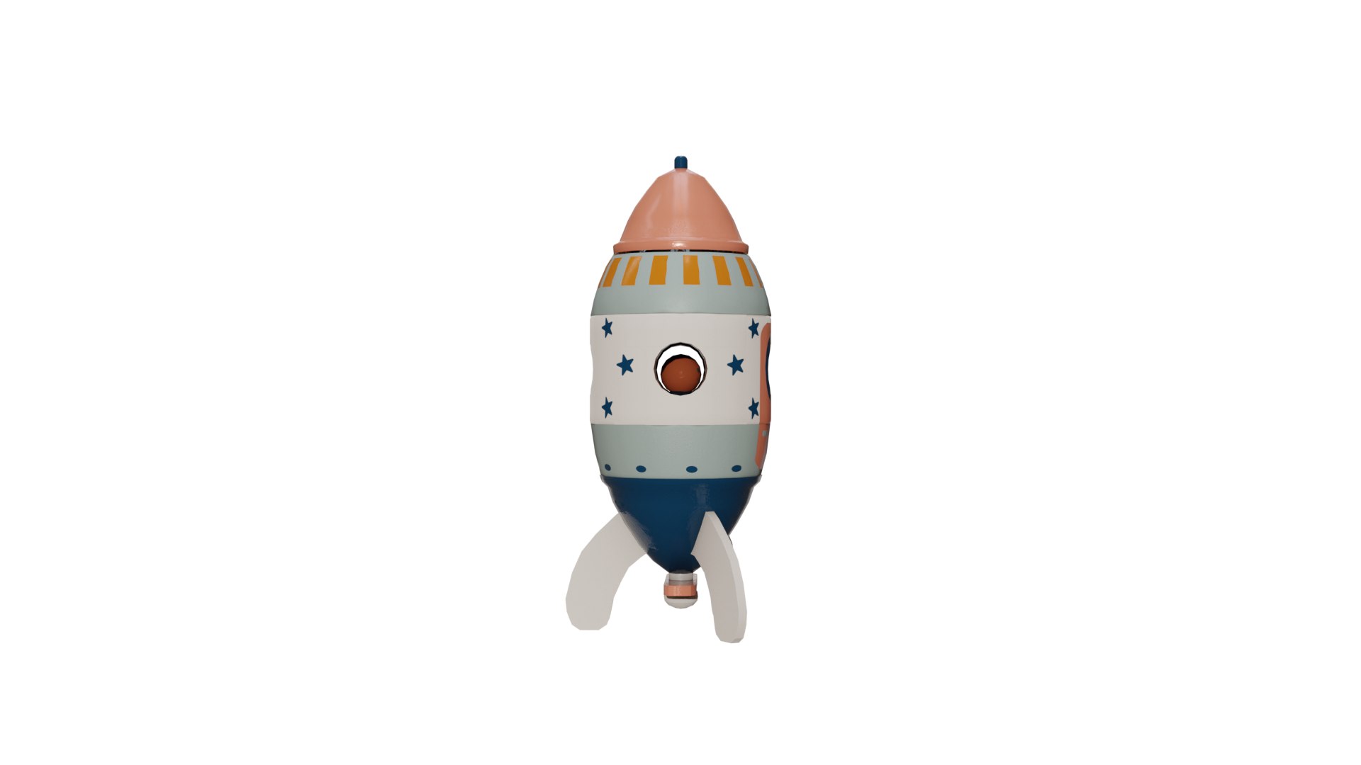 3D Magnetic Rocket - TurboSquid 2248136
