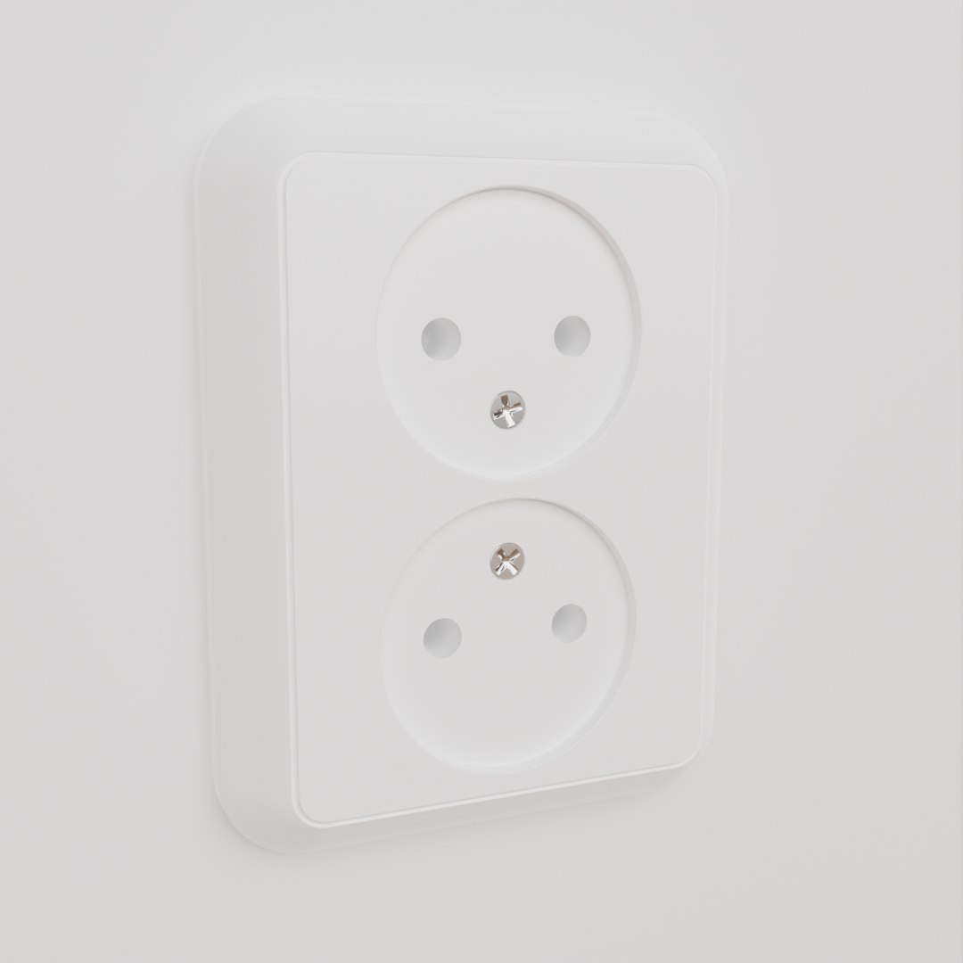 3D Built-in EU Outlet Model - TurboSquid 1915002