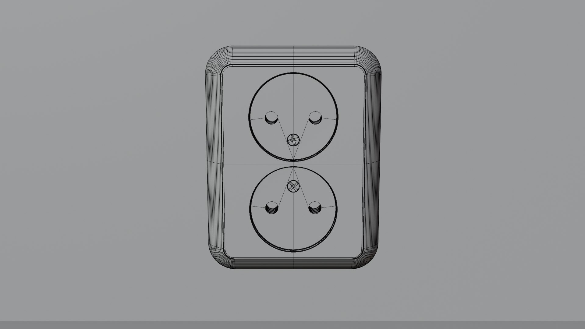 3D Built-in EU Outlet Model - TurboSquid 1915002