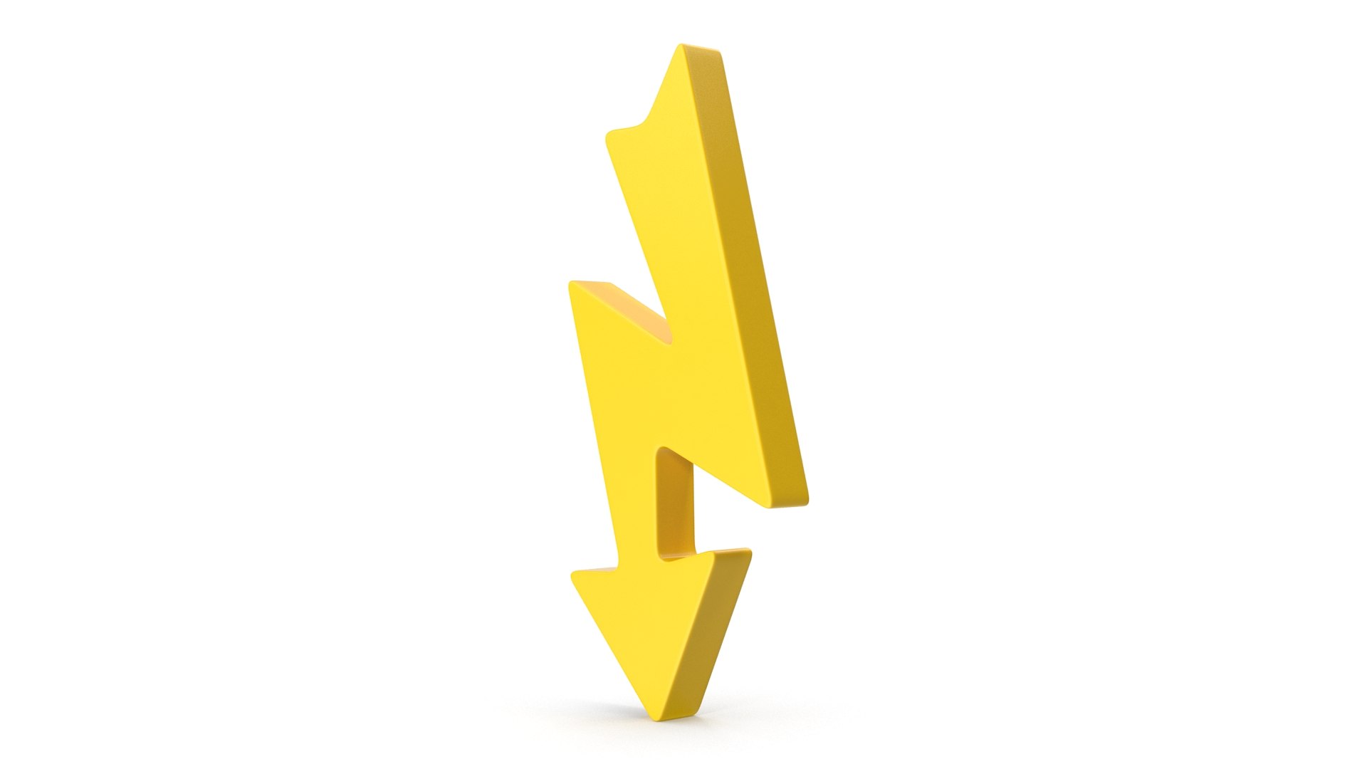 3D High Voltage Icon - TurboSquid 1957133
