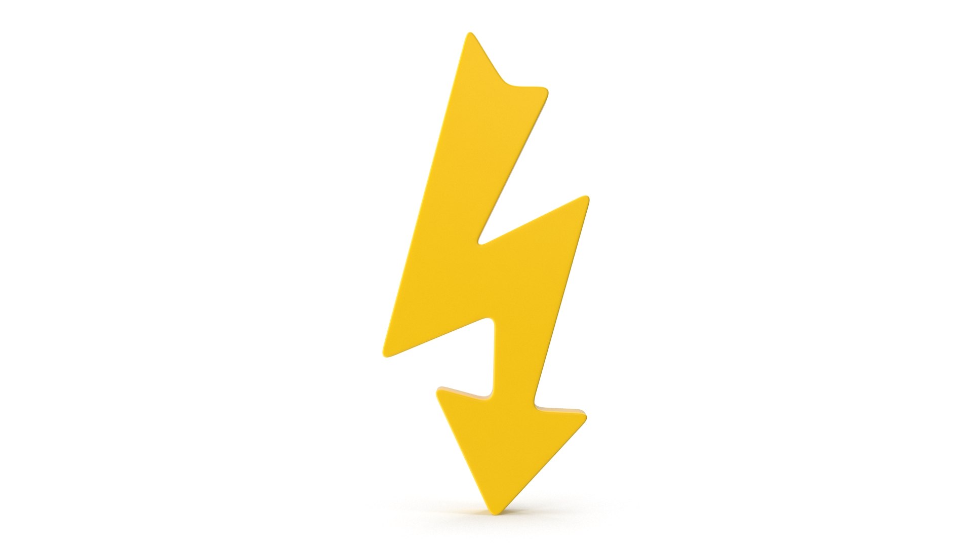 3D High Voltage Icon - TurboSquid 1957133