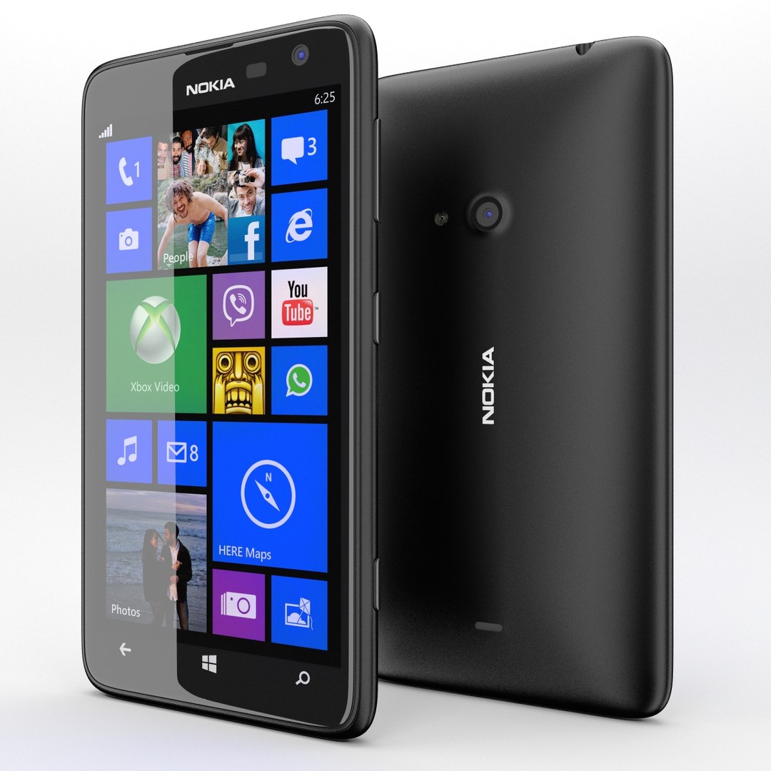 3d Nokia 625