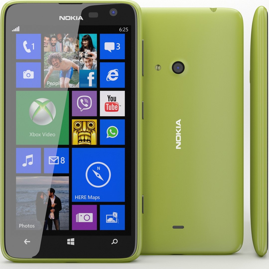 3d Nokia 625