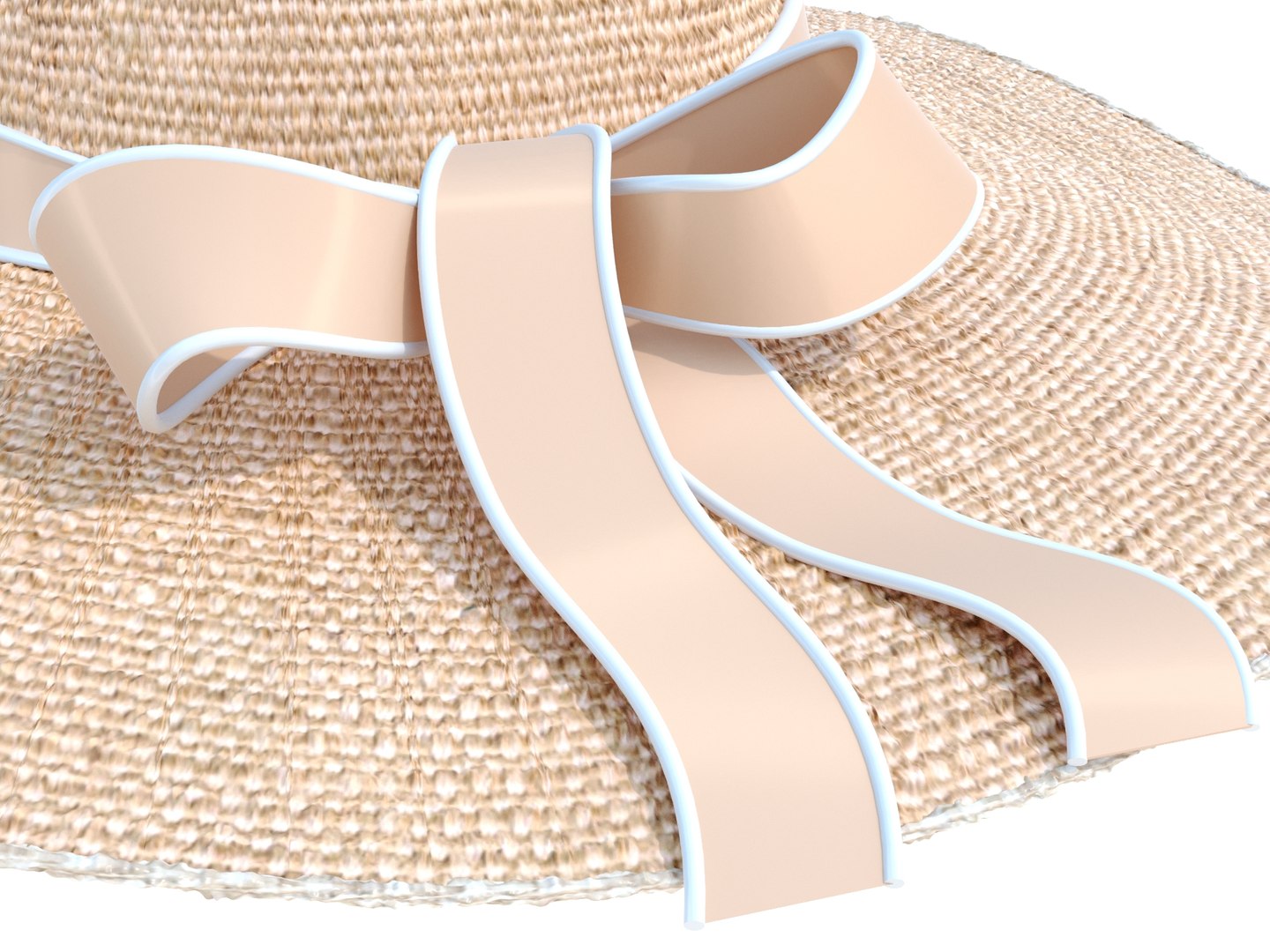 3D CHAPEU DE PALHA COM LACO Model - TurboSquid 1923049