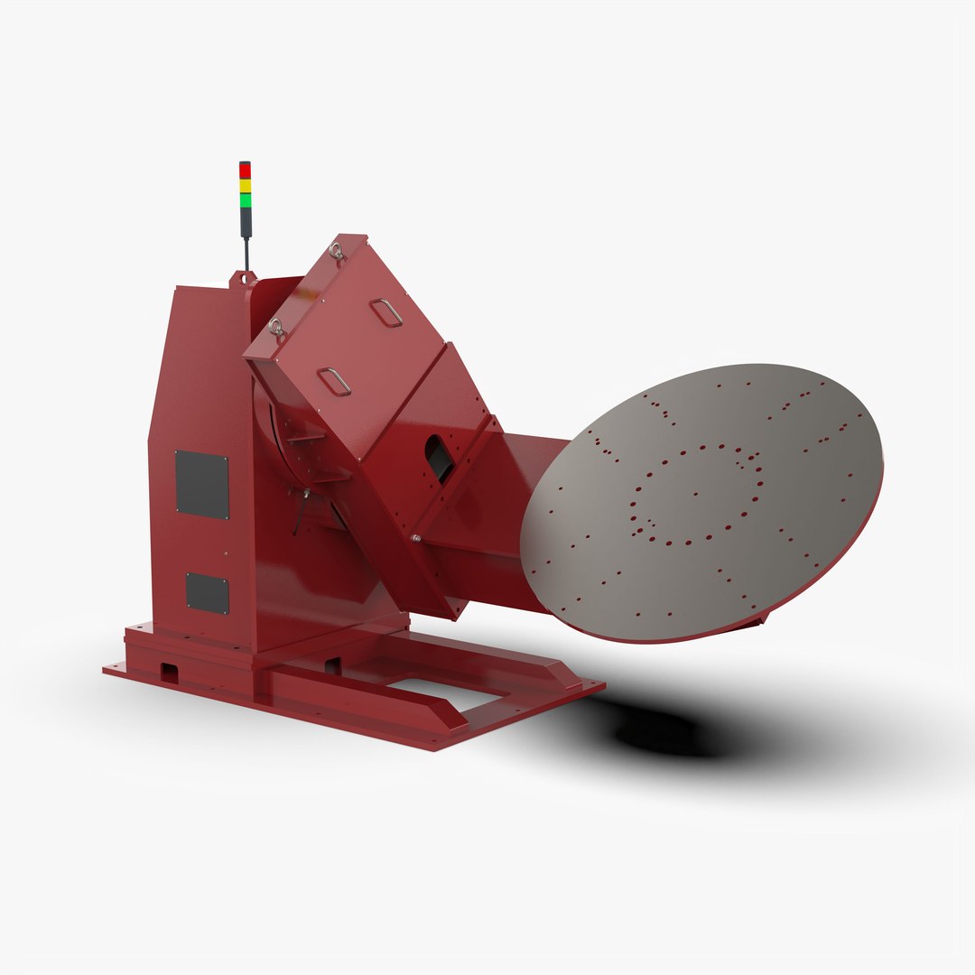 L Type Welding Positioner 3D model - TurboSquid 2020622
