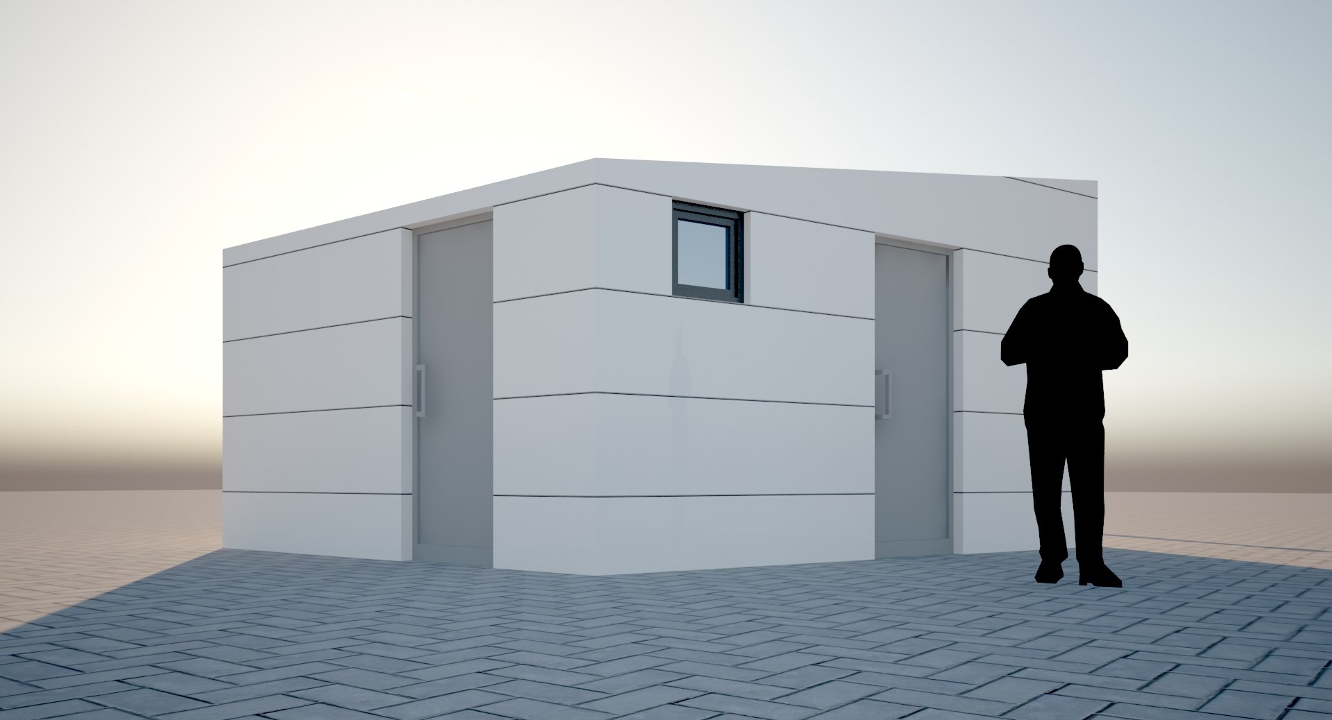 3D Security Hut Model - TurboSquid 1331260