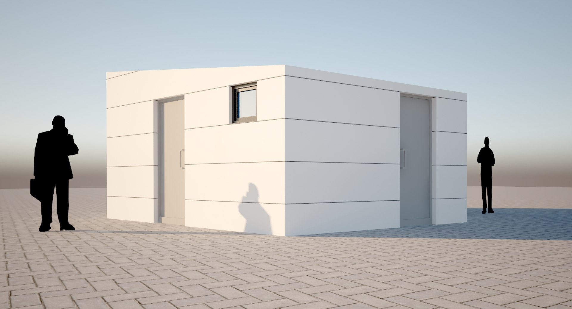 3D Security Hut Model - TurboSquid 1331260