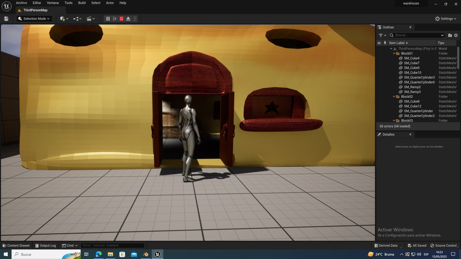 Mushroom barn 3D model - TurboSquid 2070605