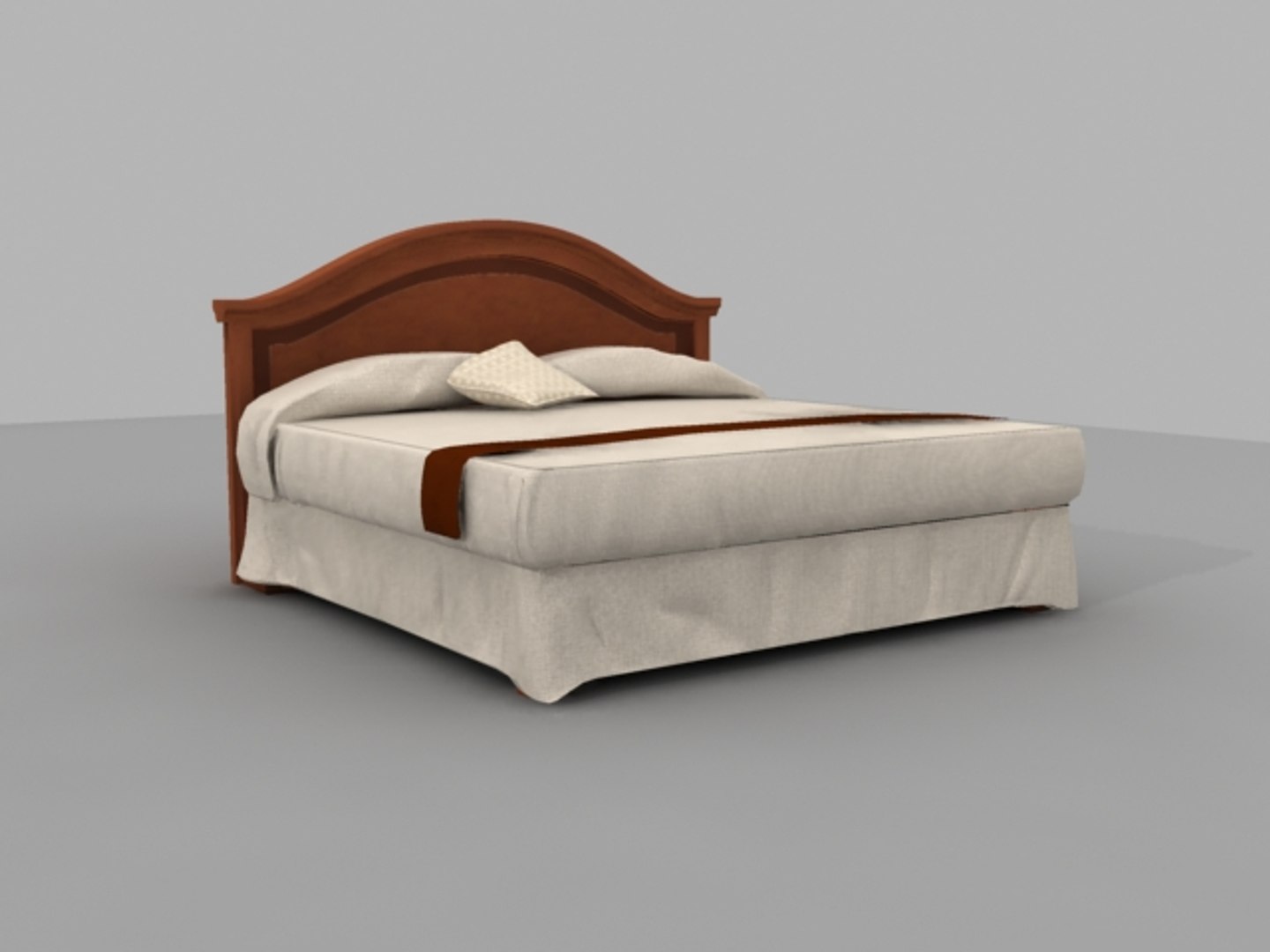 3d model bed