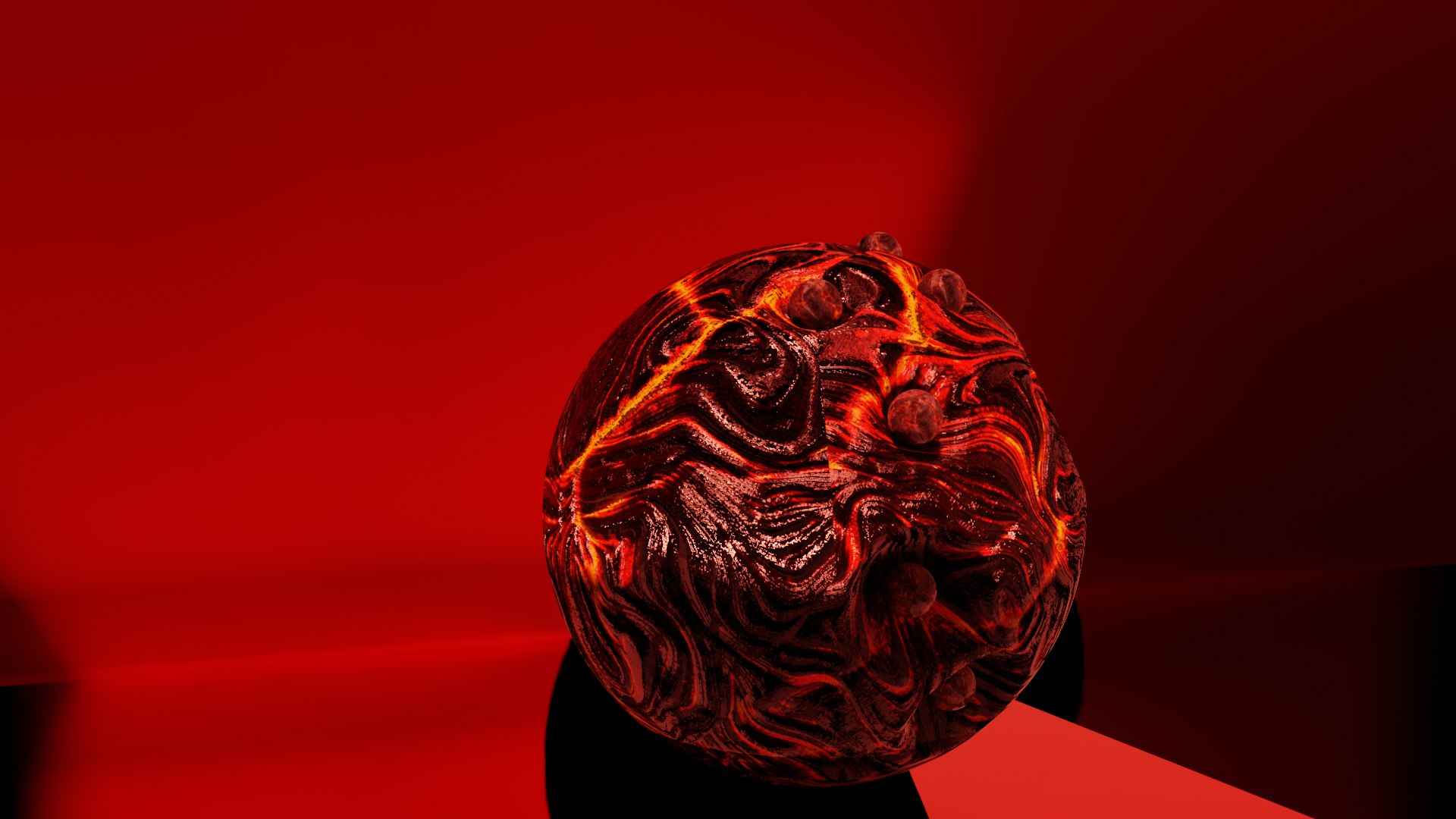 Volcano Ball 3D Model - TurboSquid 1797268