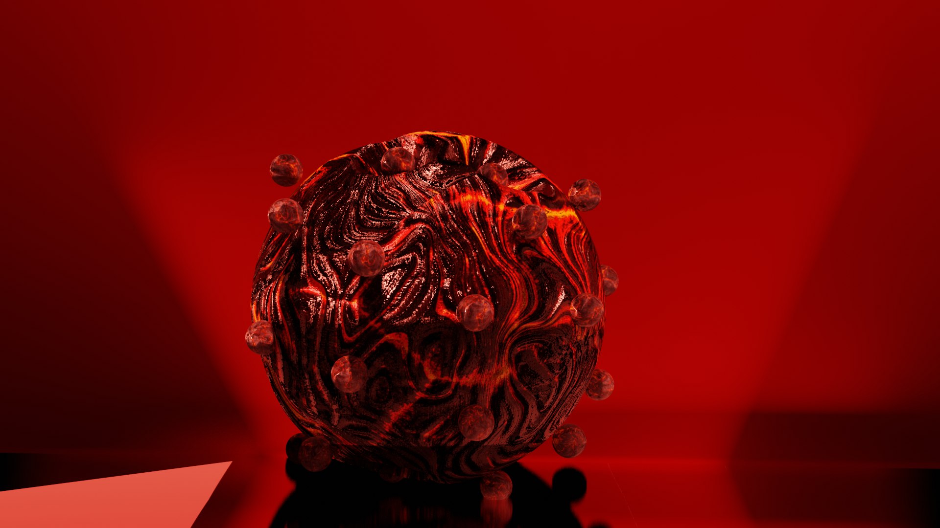 Volcano Ball 3D Model - TurboSquid 1797268