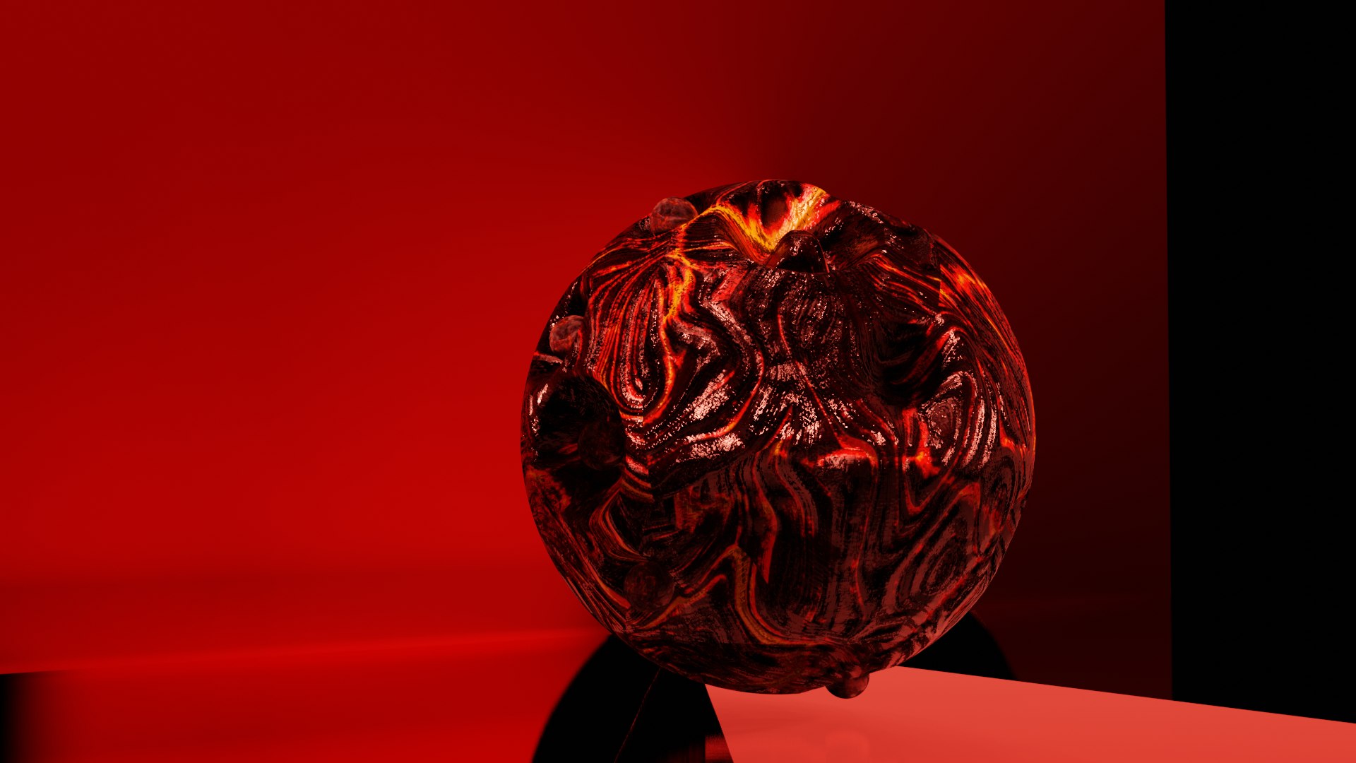 Volcano Ball 3D Model - TurboSquid 1797268