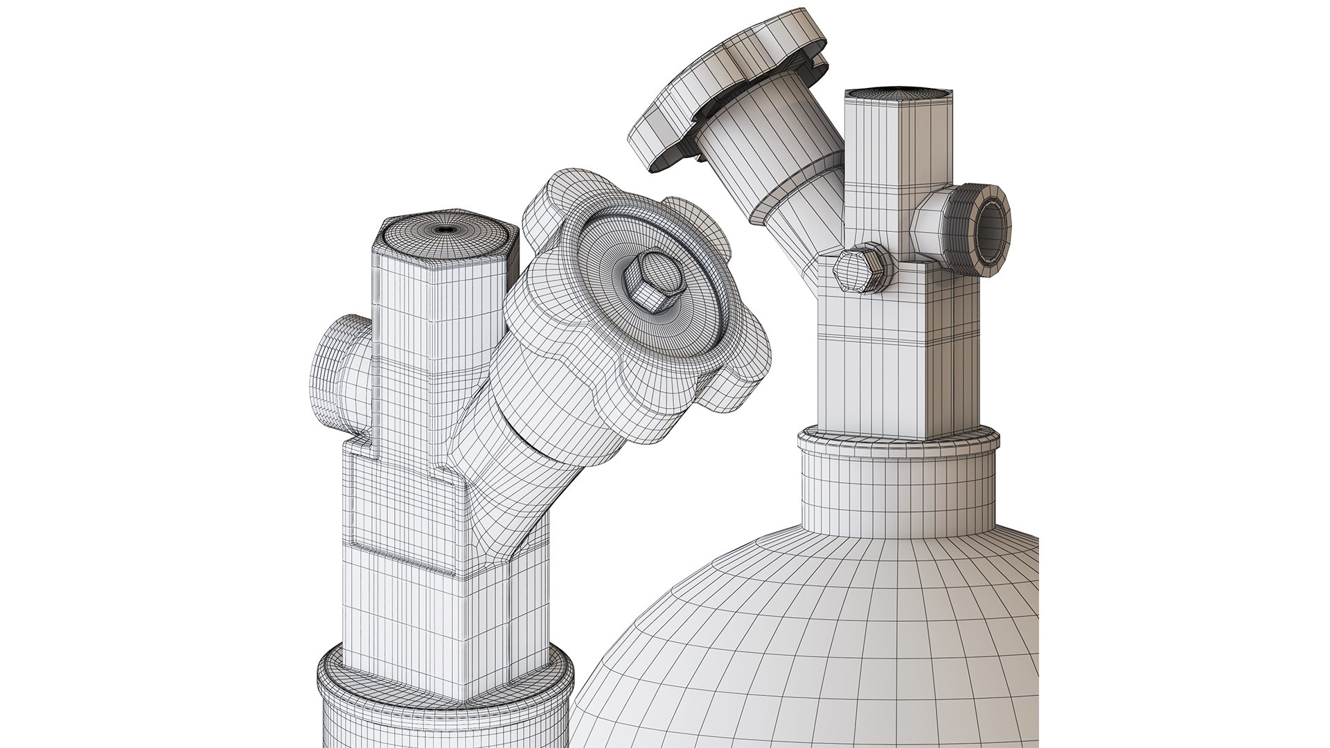 NOS - Nitrous Oxide System 3D Model - TurboSquid 1882504