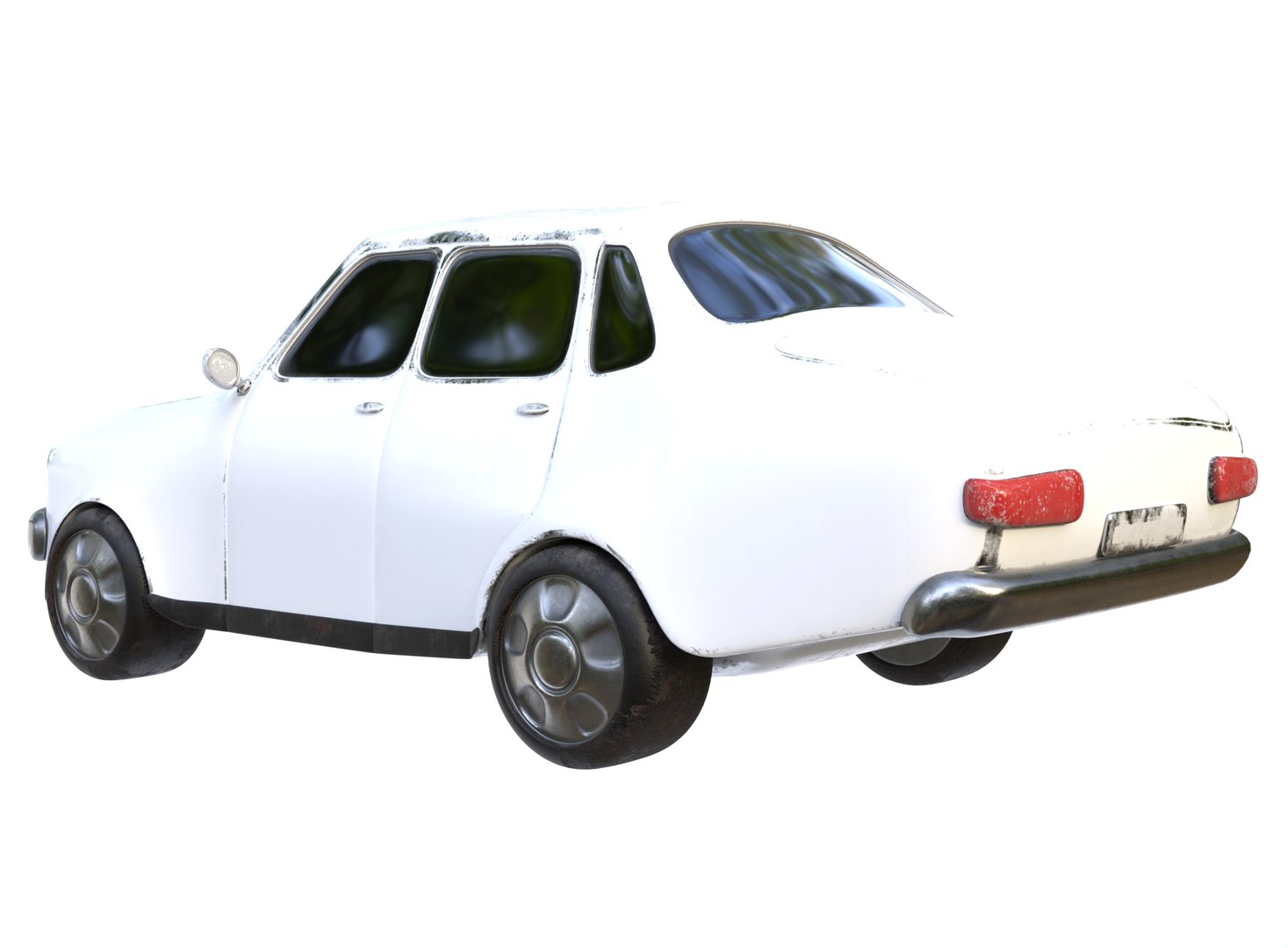 3D Car Cartoon 04 Model - TurboSquid 2231237