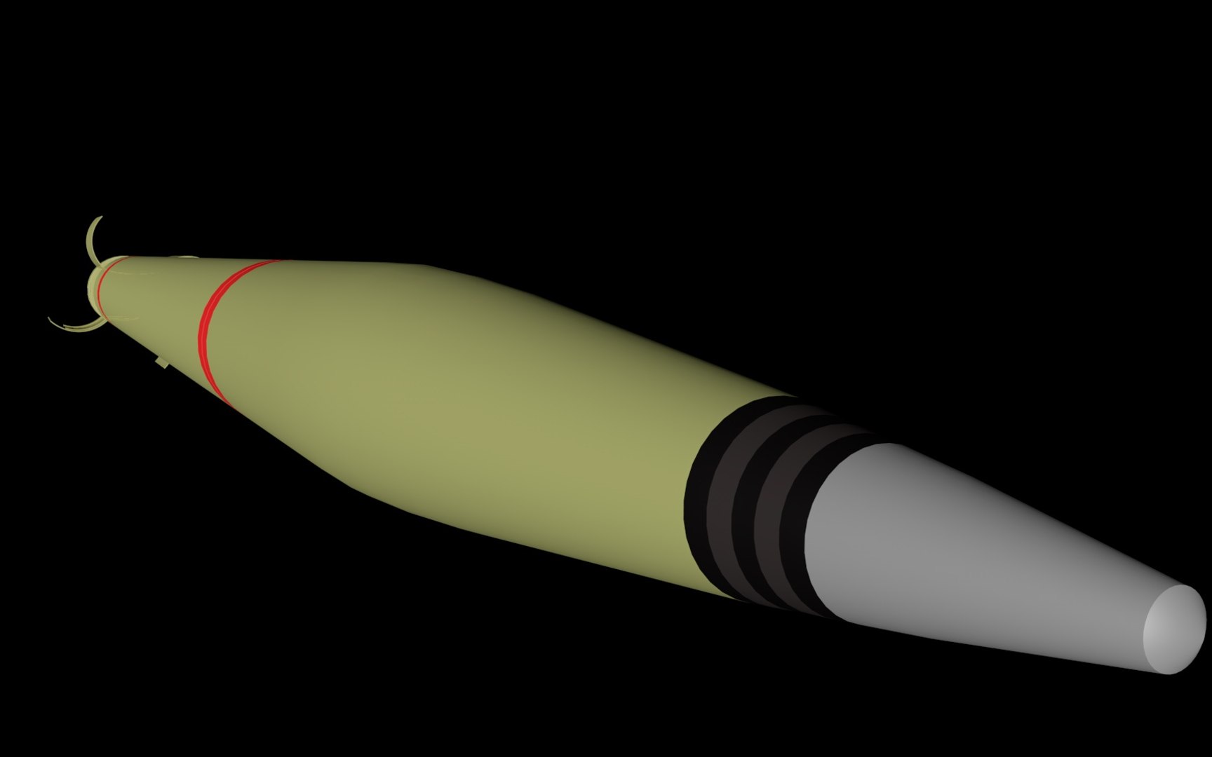 Free Rocket R262 3d Model