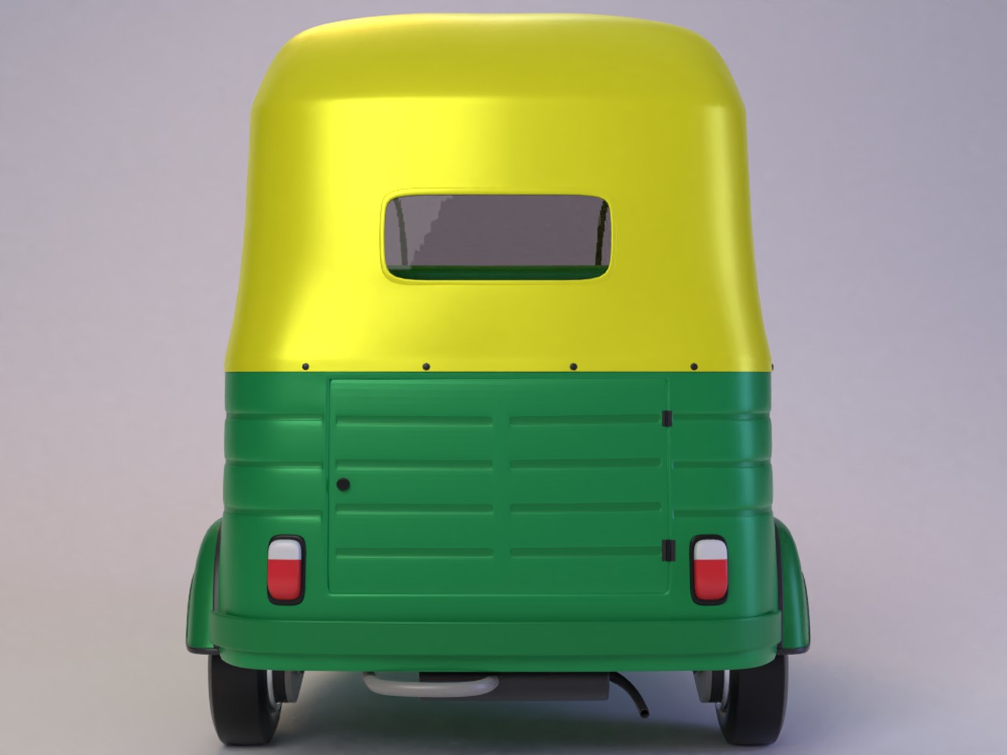 3D indian auto rickshaw cartoon - TurboSquid 1579441