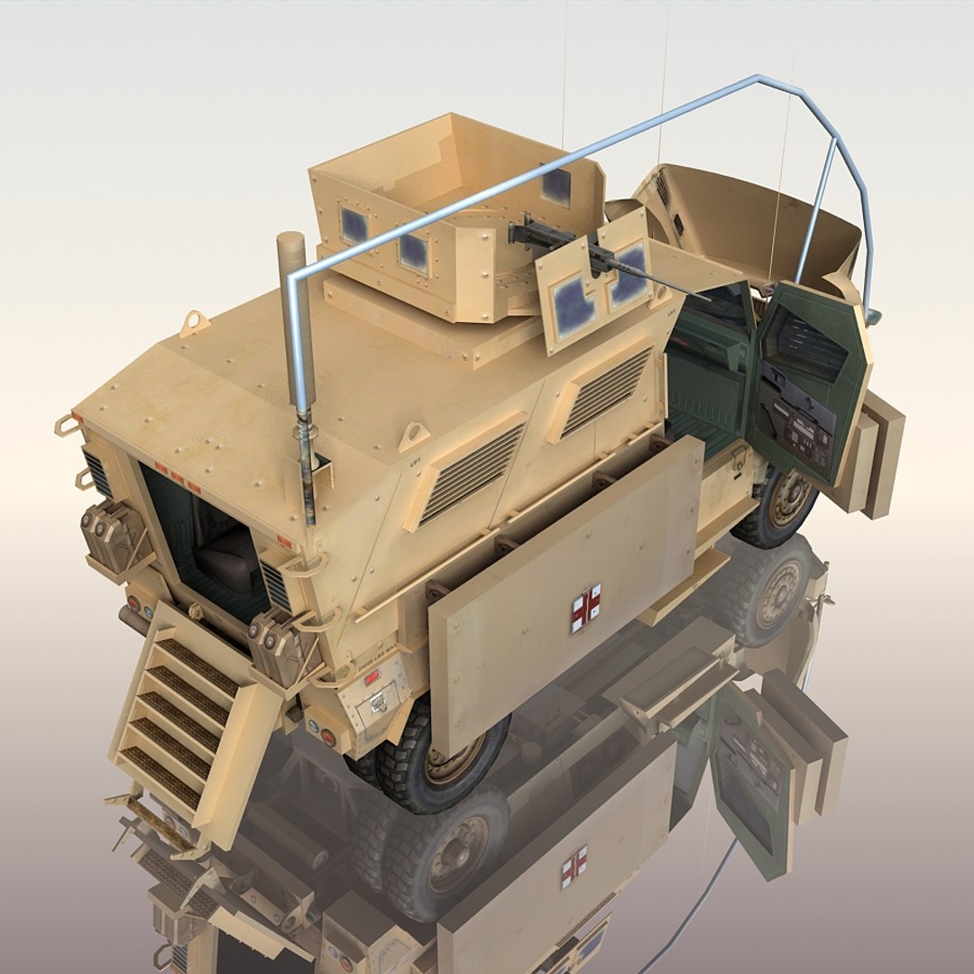 3d Maxxpro Military Truck