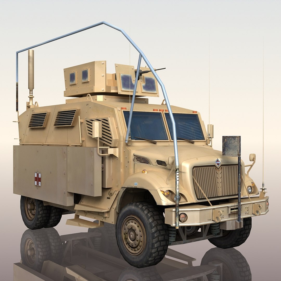 3d Maxxpro Military Truck