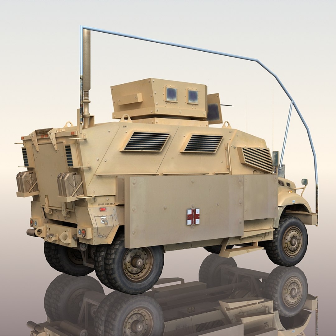 3d Maxxpro Military Truck