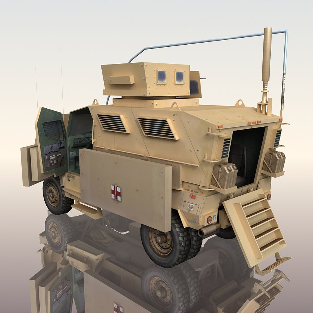 3d Maxxpro Military Truck